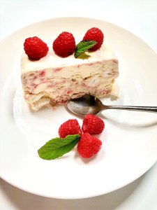 Raspberry Ripple Frozen Dessert - Best Recipes UK