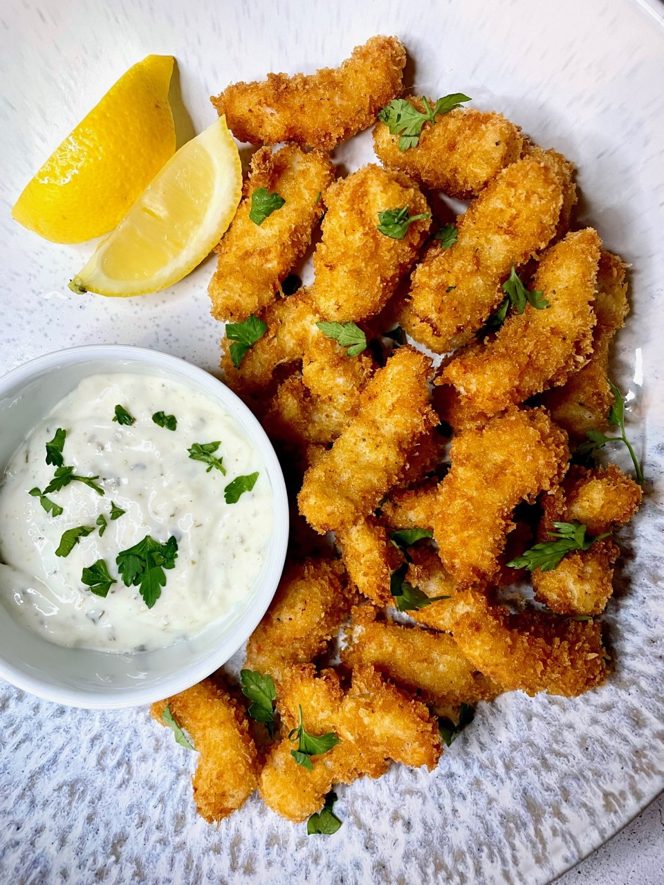 Scampi with Tartare Sauce - Best Recipes UK