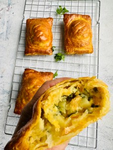 Three Cheese, Caramelised Onion & Potato Pasty - Best Recipes UK
