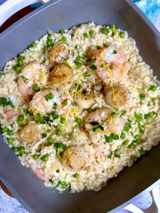 Lemon Prawn & Scallop Risotto - Best Recipes UK