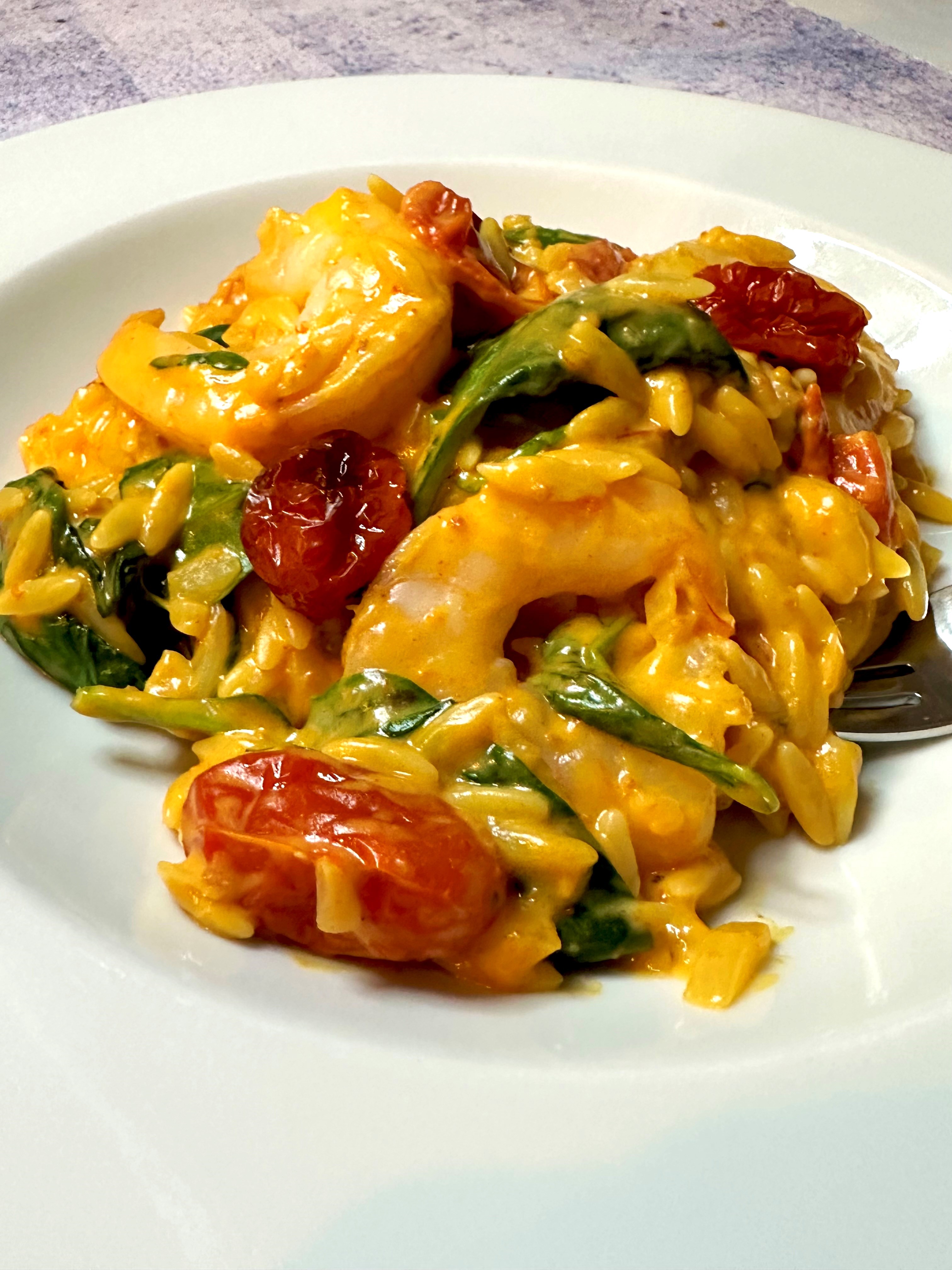Prawn & Nduja Orzotto - Best Recipes UK